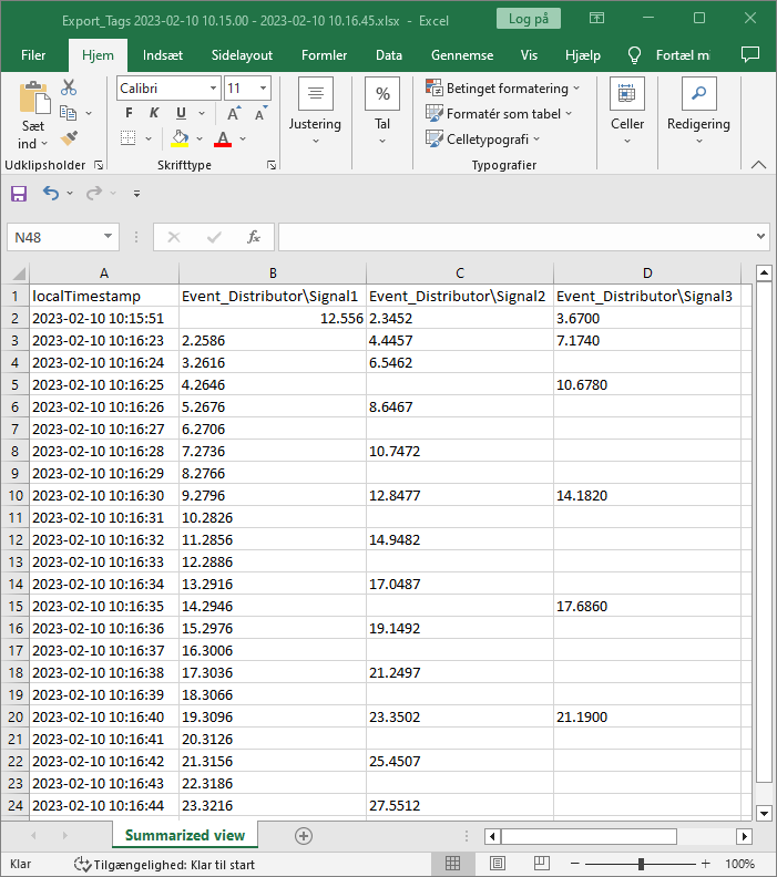 Swappcon ApS - WinCC data export (manuel)